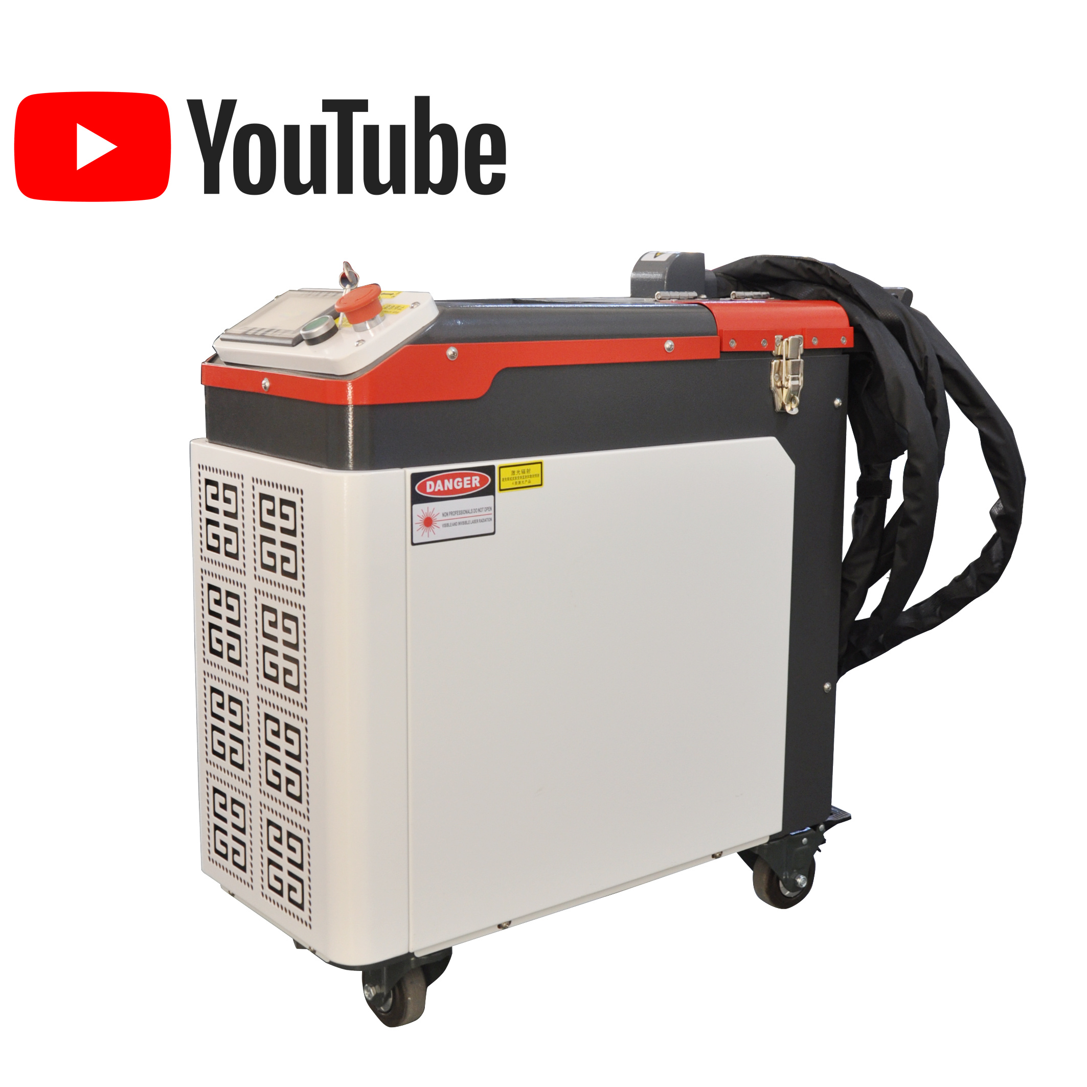 Stain Rust 100W 200W Fiber Laser Cleaning Machine for Rust Removal